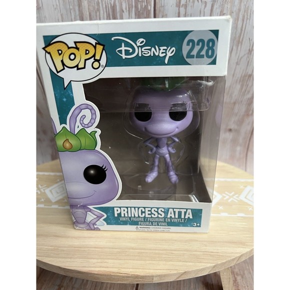 Funko | Toys | Funko Pop Vinyl Pixar Princess Atta 228 With Stand And ...